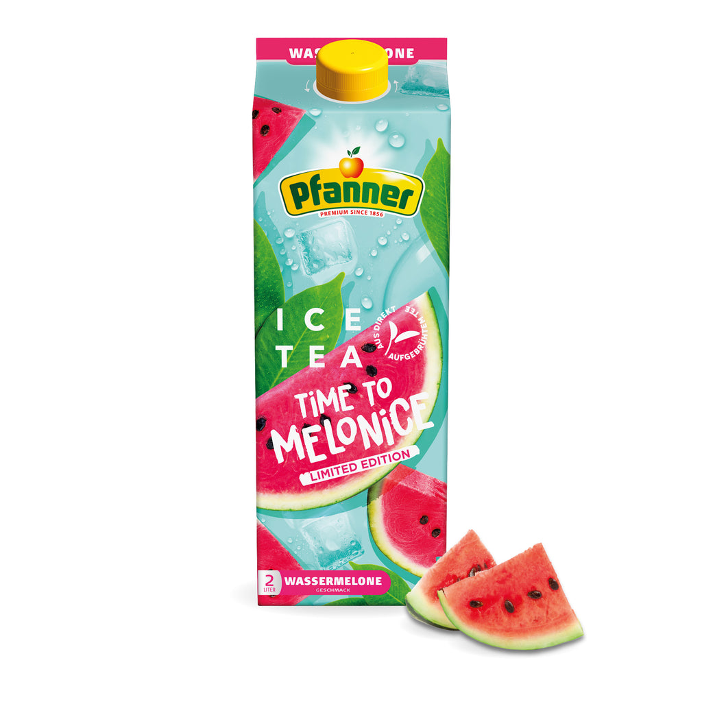 Pfanner Eistee Wassermelone Limited Edition - 6x2L – Pfanner-Getraenke.com
