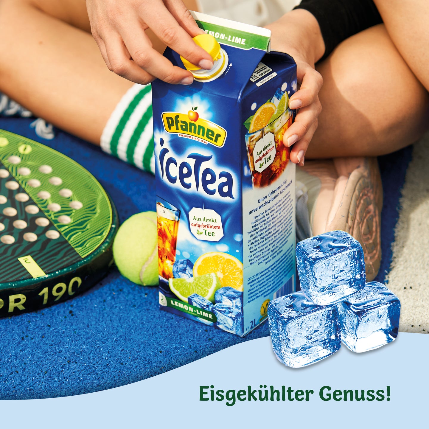 Pfanner Eistee Lemon-Lime - 6x2L – Pfanner-Getraenke.com